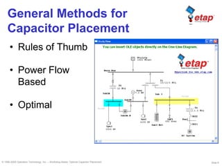 ETAP - ocp - Optimal Capacitor Placement | PDF