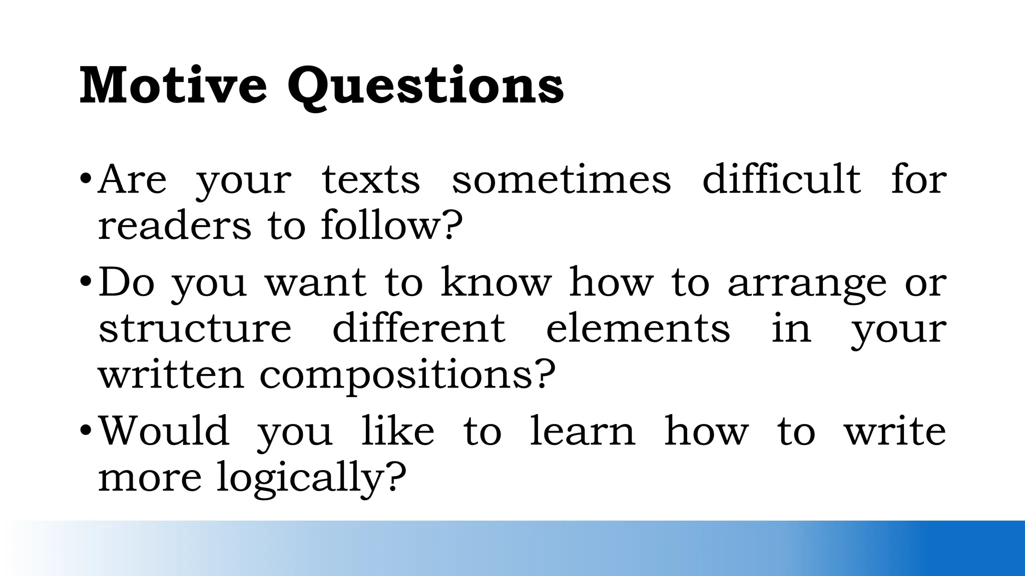 17 - Properties of Texts Organization in writing.pptx