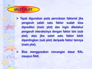 17 rancangan-petak-terbagi-split-plot | PDF