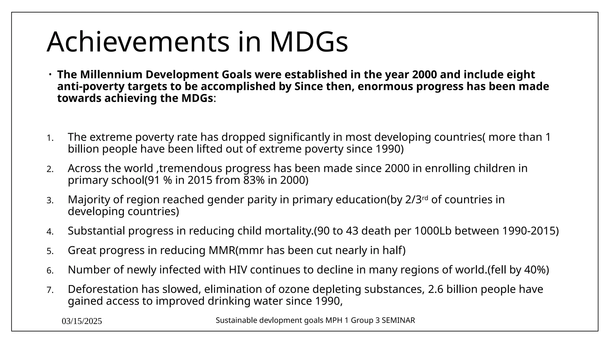 17 - SUSTAINABLE DEVELOPMENT GOALS -SDG of UN | PPTX