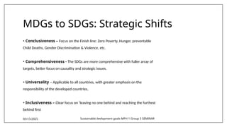 17 - SUSTAINABLE DEVELOPMENT GOALS -SDG of UN | PPTX
