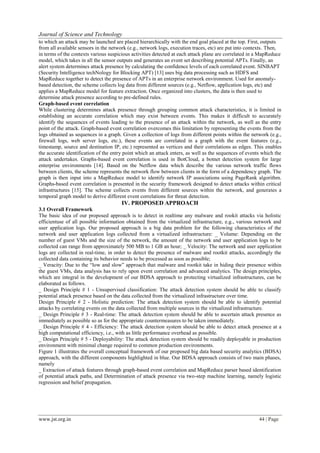 Protecting Virtualized Infrastructures in Cloud Computing Based On Big Data Security Analytics | PDF