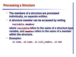 17 structure-and-union | PPTX