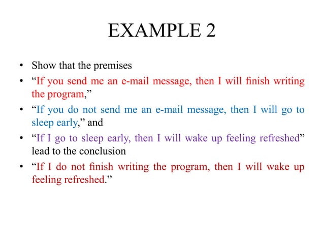 17 Using Rules Of Inference To Build Arguments Pptx