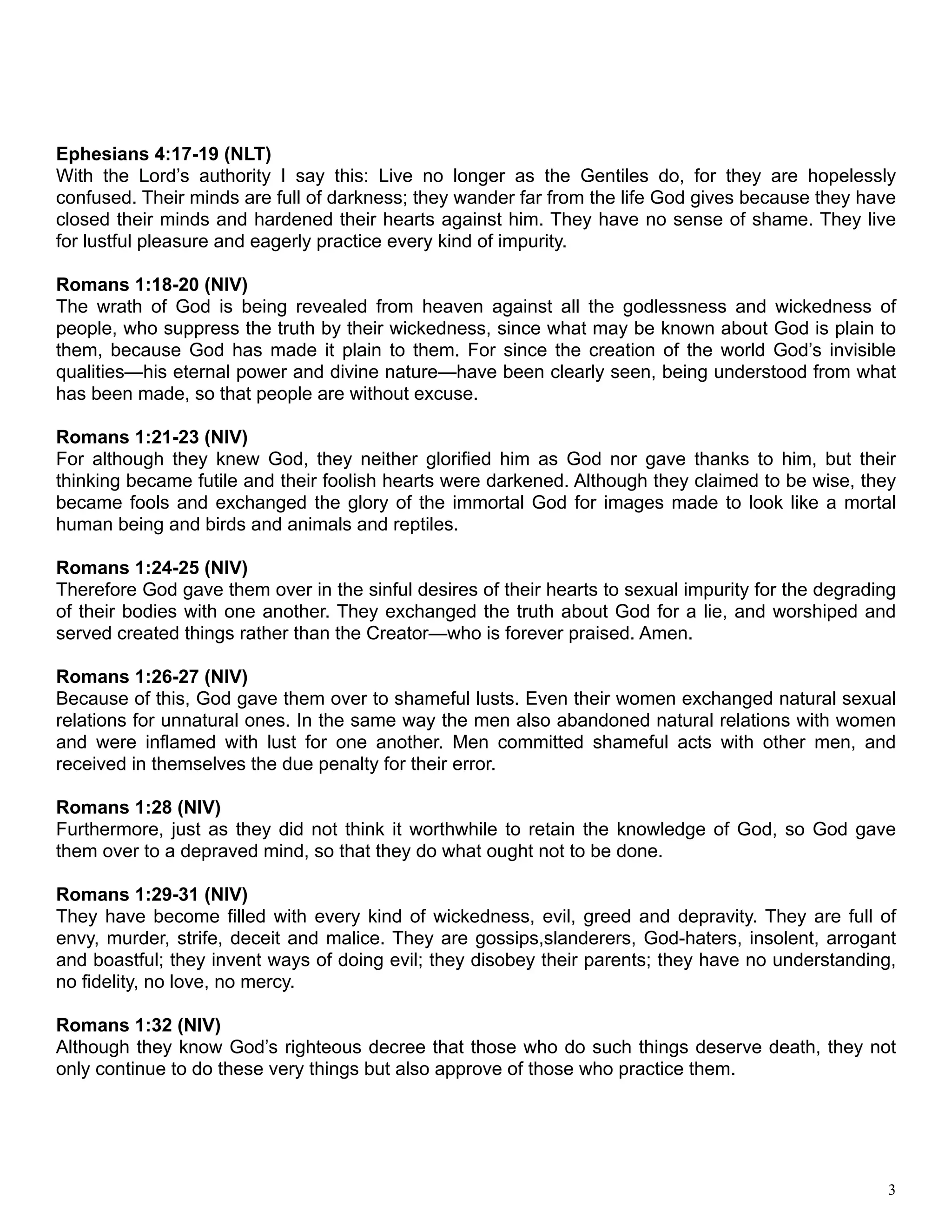 17. Why Do People Refuse to Believe in God? Notes (Letter Sized) | PDF