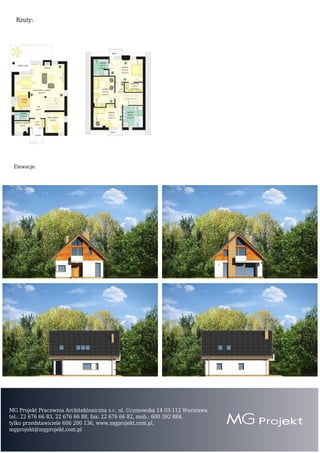 Projekt domu Prosty | PDF