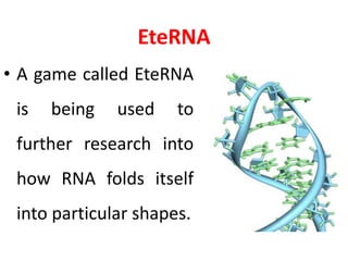 Eterna - Social gamification - Manu Melwin Joy | PPT