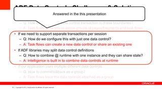 Oracle ADF Architecture TV - Design - Task Flow Data Control Scope Options | PDF | Databases ...