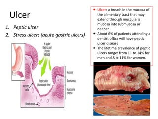 peptic ulcer management and Treatment ppt | PPT | Digestive Disorders ...