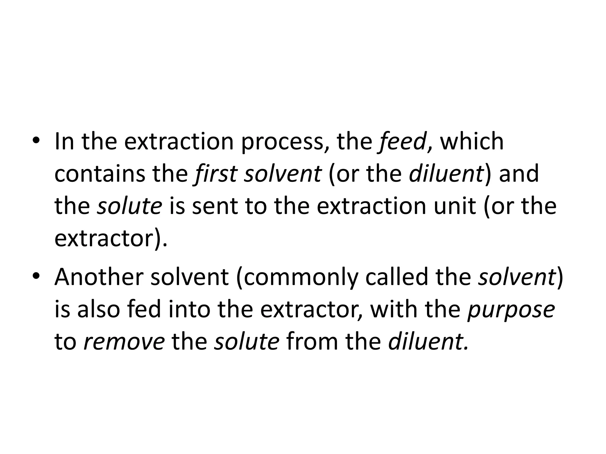 Liquid Liquid Extraction in Food Industry | PPT | Chemistry | Science