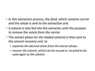Liquid Liquid Extraction in Food Industry | PPT