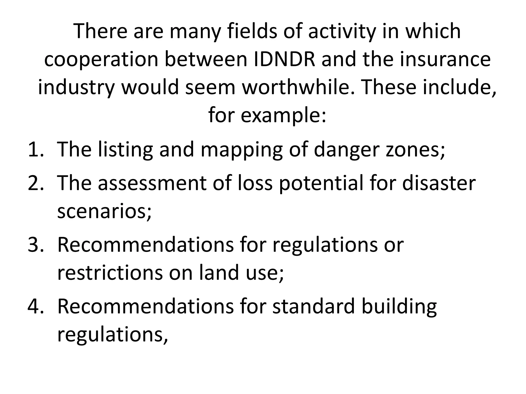 International Decades for Natural Disaster Reduction ( IDNDR ) | PPT