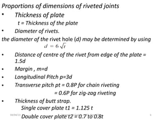 riveted joints | PPT