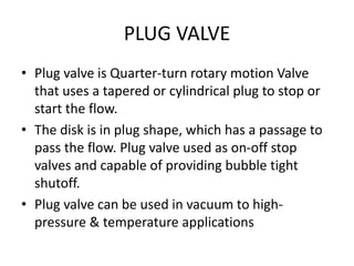 CONTROL VALVES | PPT