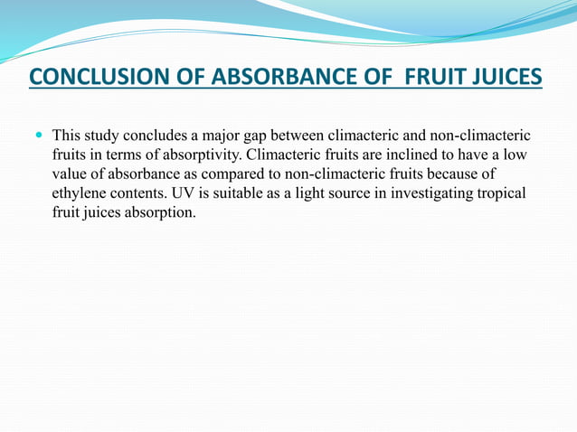 ANALYSIS OF ASCORBIC ACID , PH, VISCOSITY & ABSORBANCE IN PACKAGED ...