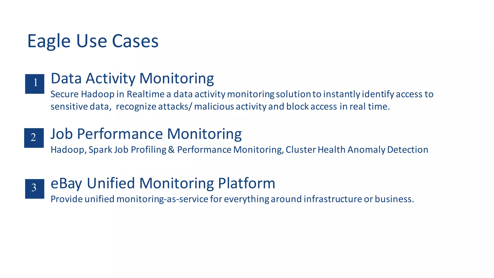 Apache Eagle - Monitor Hadoop in Real Time | PPT