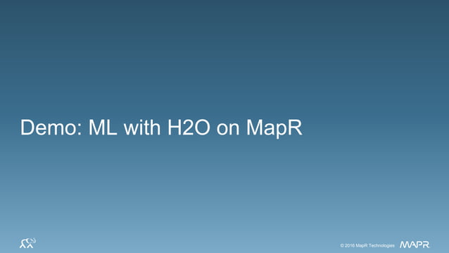 Real-World Machine Learning - Leverage the Features of MapR Converged ...