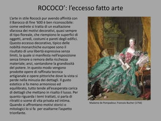 1700 Rococo' e Neoclassicismo | PPTX