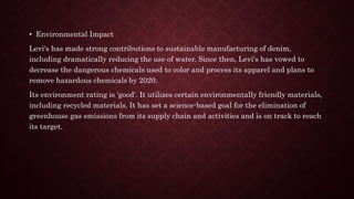 All about Levi's | PPT