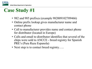 Dr. Angela Pelzel-McCluskey - Traceability of Equine Microchips | PPTX