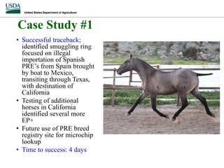 Dr. Angela Pelzel-McCluskey - Traceability of Equine Microchips | PPTX