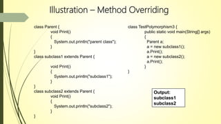 Java(Polymorphism) | PPTX