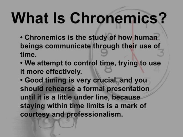170120107066 chronemics.ppt