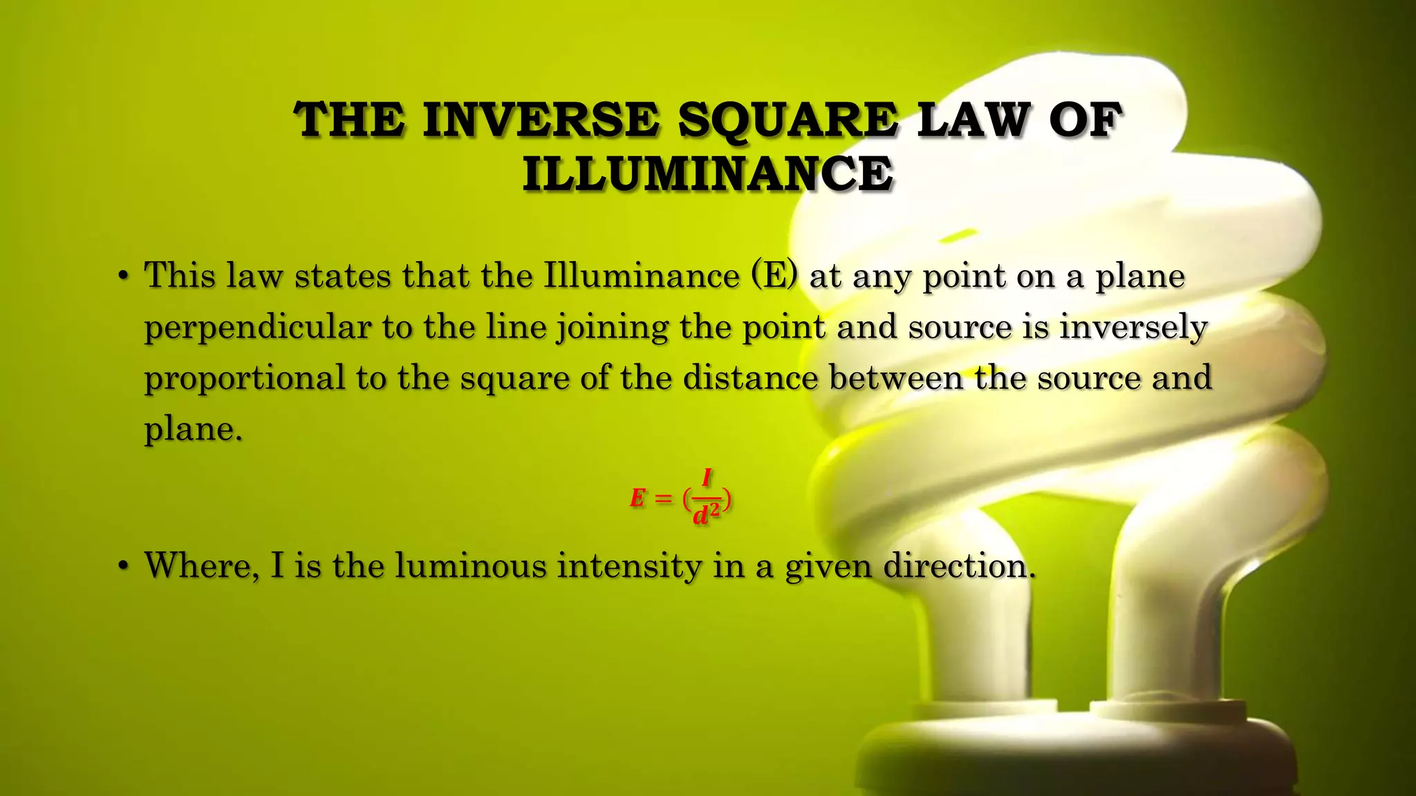 Ilumination schemes | PPTX