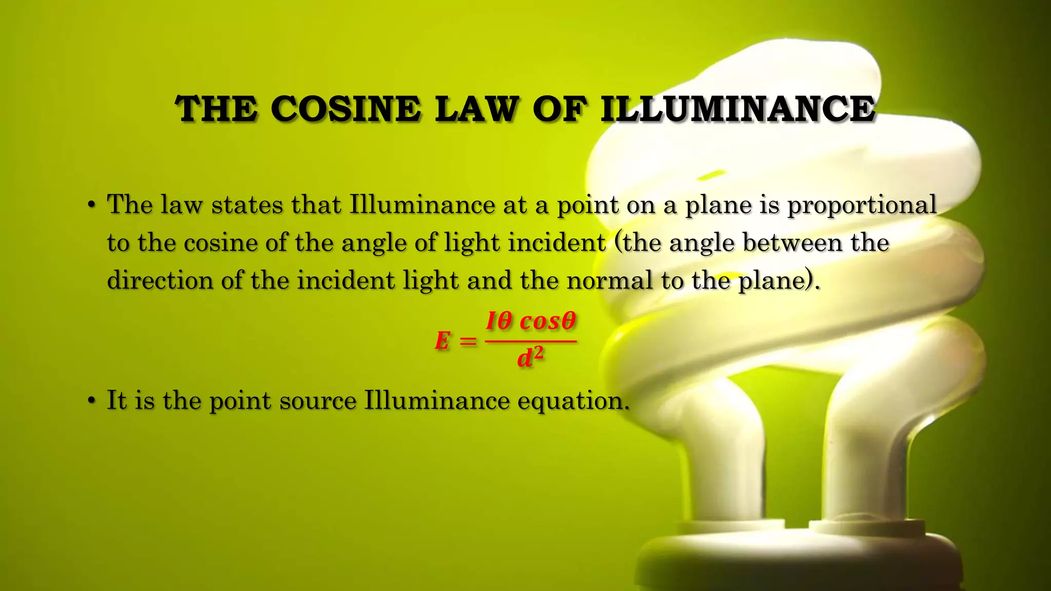 Ilumination schemes | PPTX