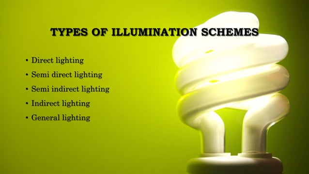 Ilumination schemes | PPTX | Physics | Science