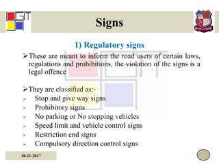 Traffic control Devices | PPTX