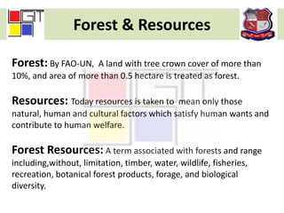 Forest Resources | PPT
