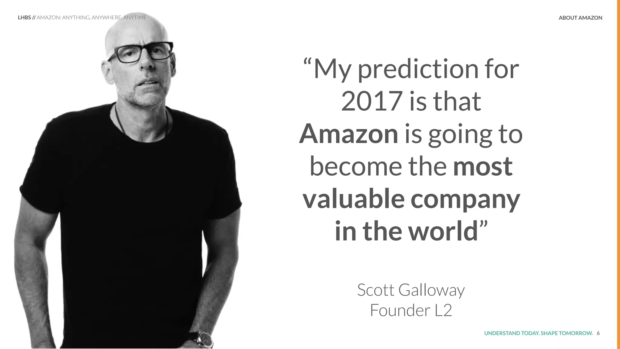 Amazon: Anything, Anywhere, Anytime // Customer Value Series | PDF
