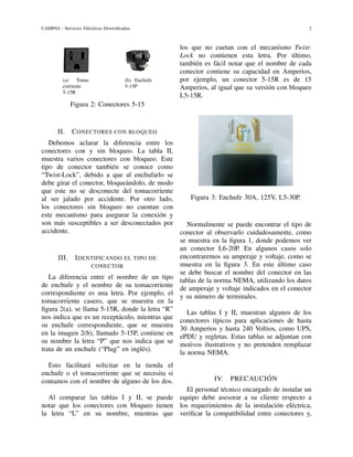 Enchufes y Tomacorrientes NEMA | PDF