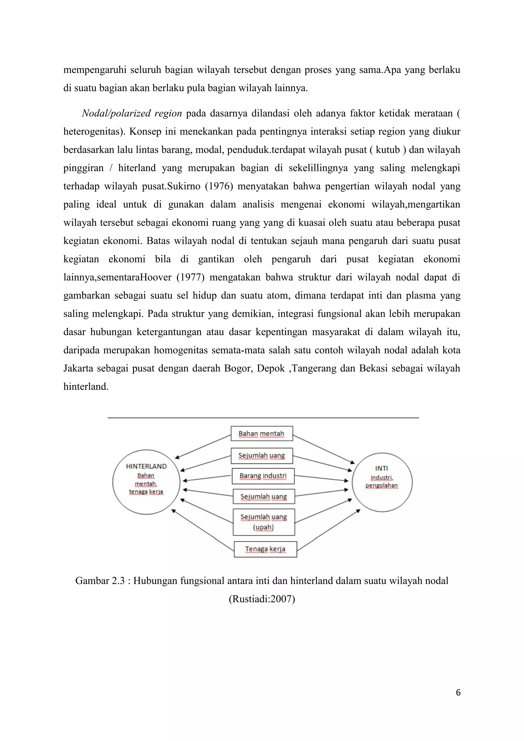 konsep region dan aplikasi regionalisasi | PDF