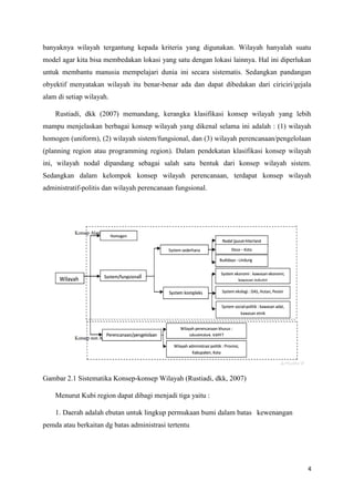 konsep region dan aplikasi regionalisasi | PDF