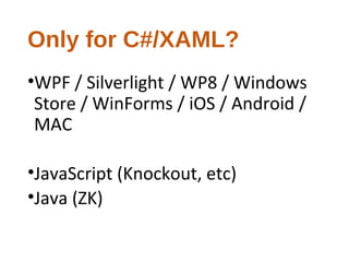 MVVM frameworks | PPT | Free Download