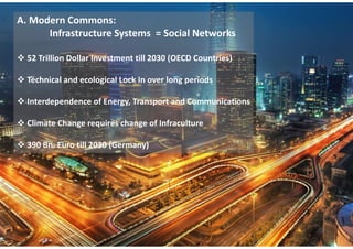 Towards Sustainable Infraculture - Modern Commons | PDF