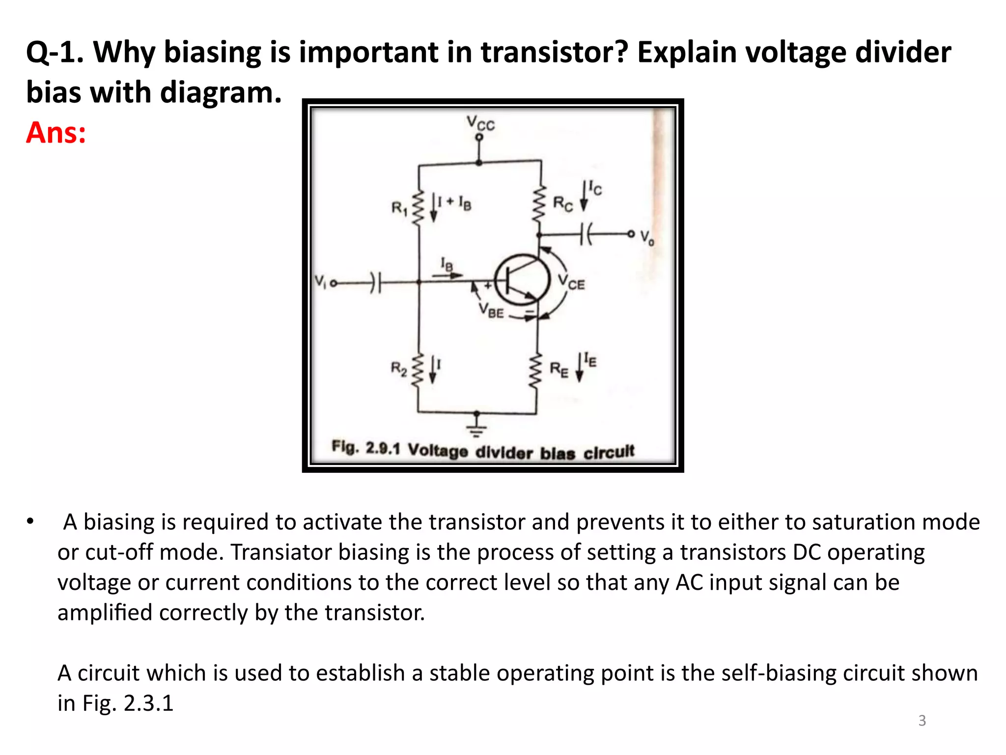 BJT & ITS BIASING | PPTX