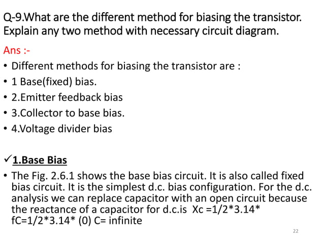 BJT & ITS BIASING | PPTX