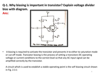 BJT & ITS BIASING | PPTX