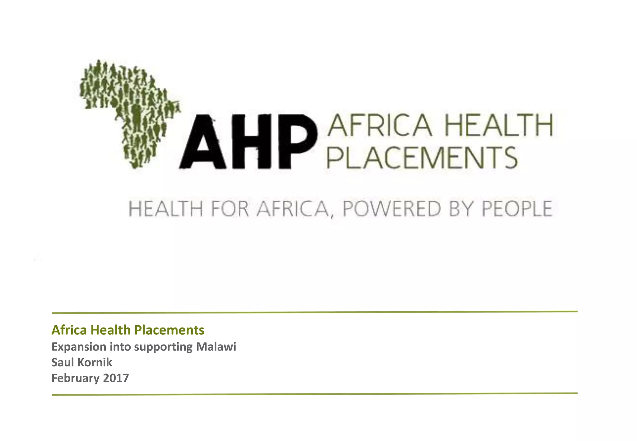 Africa Health Placements | PPT