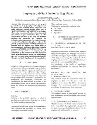 1702795 PAPER Employee Job Satisfaction at Big Bazaar.pdf