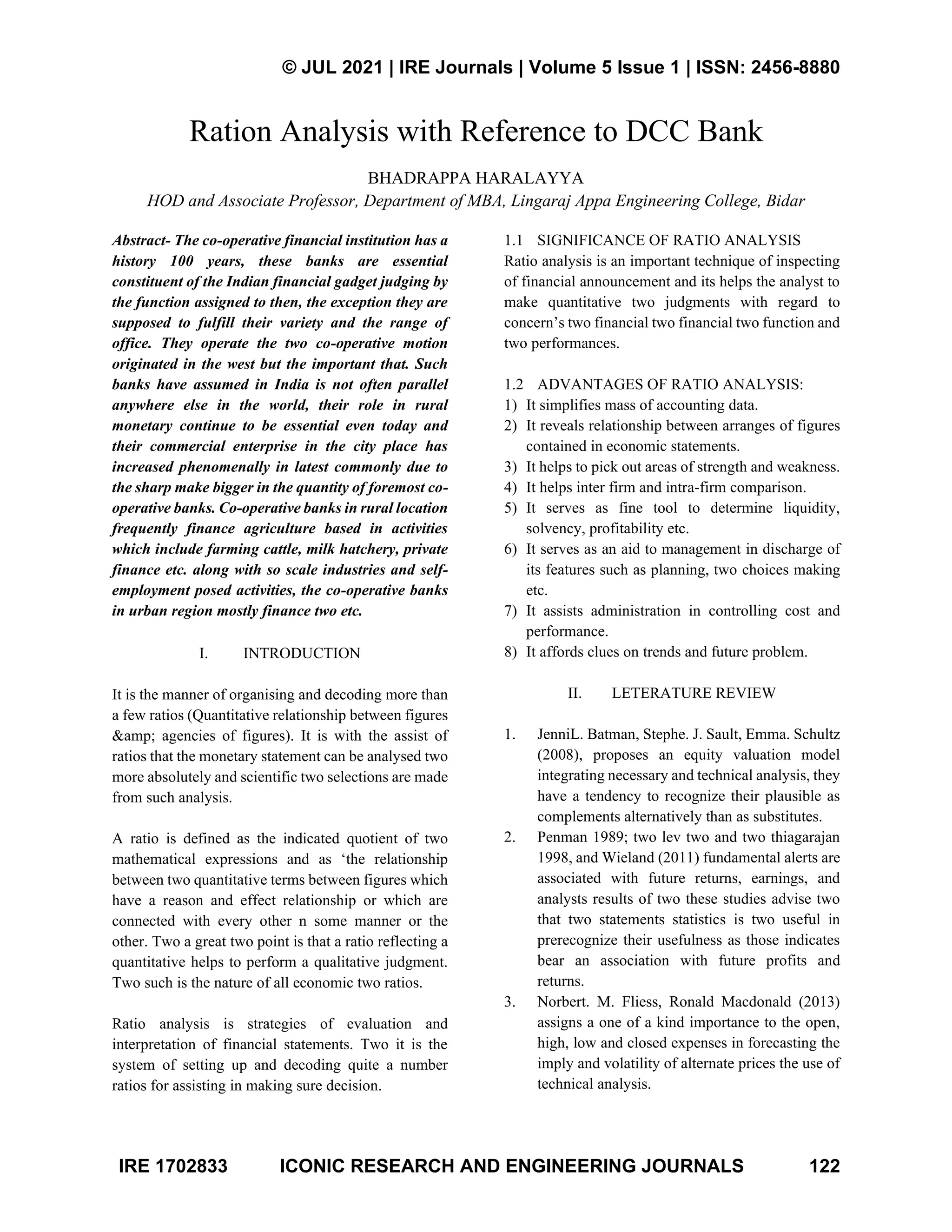 1702833 PAPER Ration Analysis with Reference to DCC Bank.pdf