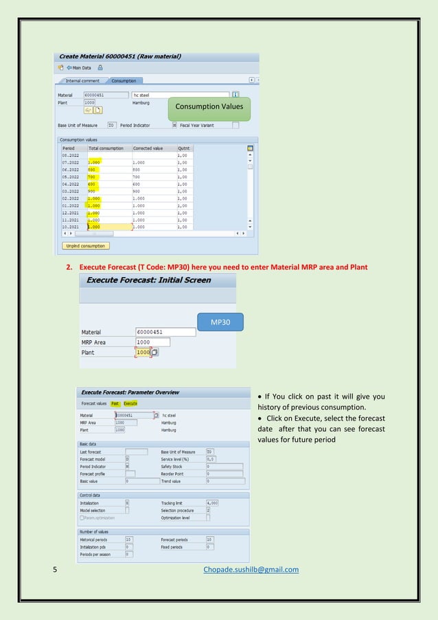 Material requirement planning in SAP MM.pdf | Grocery Shopping | Shopping