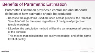 Parametric Estimation in a nutshell | PPTX | Technology & Computing
