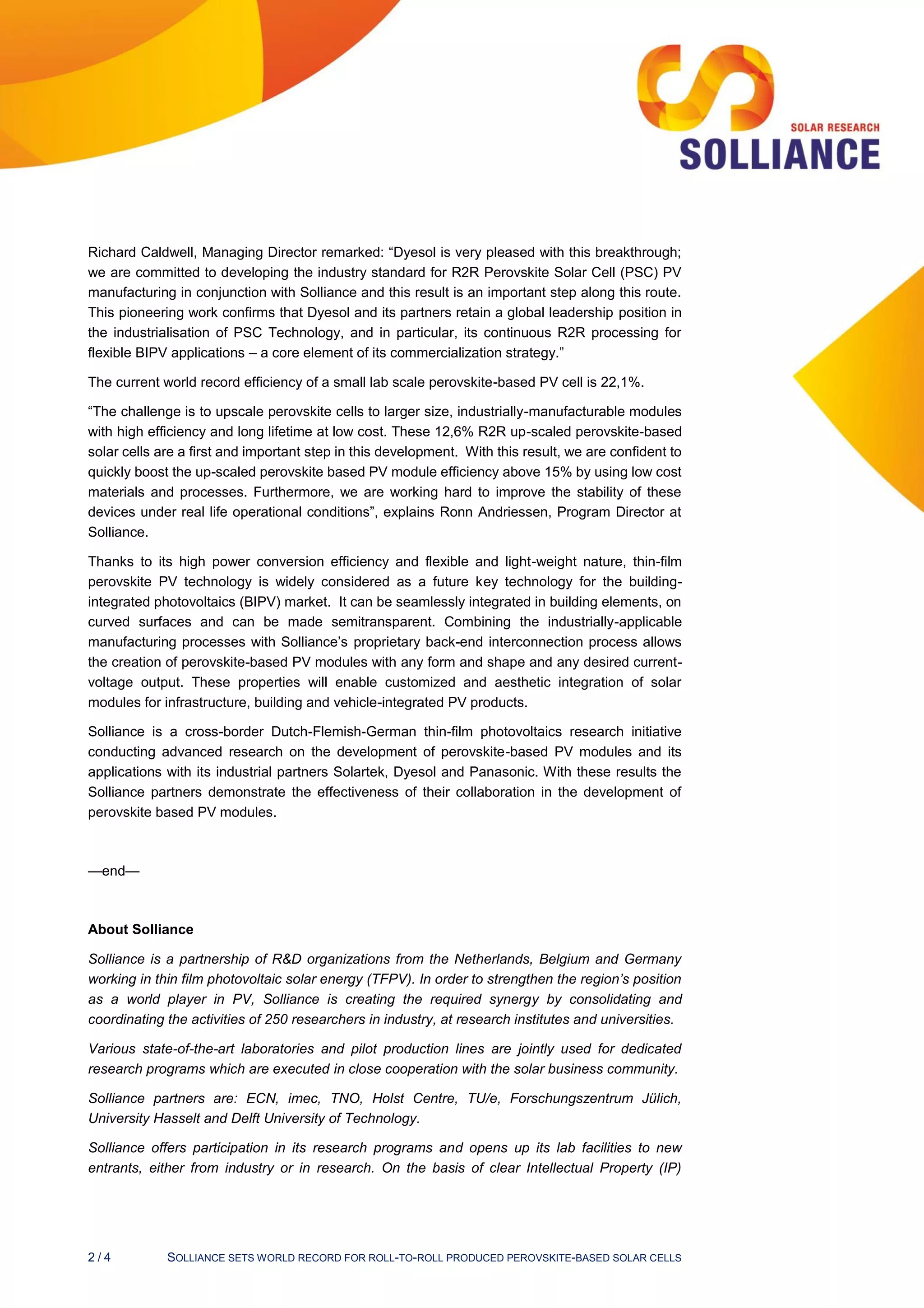 170309 press-release-world-record-r2 r-peroskite-solar-cells-en | PDF