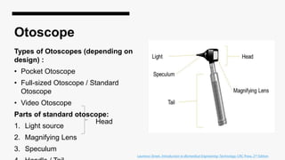 Medical instrumentation - ENT devices | PPT