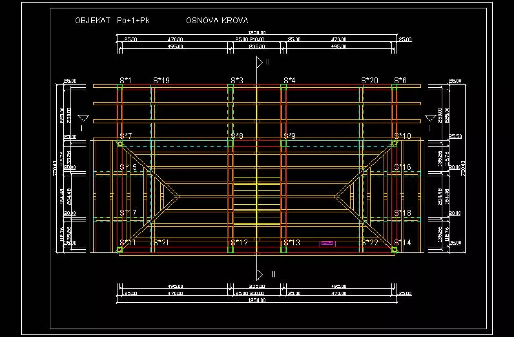 5 Osnova krovne konstrukcije | PPT