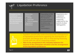 Workshop Negotiation of Shareholders/Investment Agreements | PDF